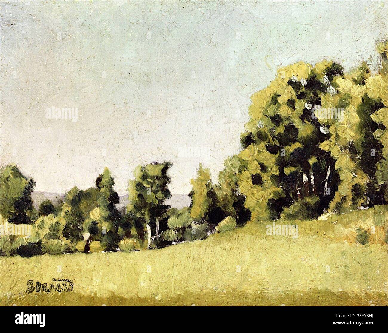 Pierre Bonnard Landscape of Dauphiné Stock Photo - Alamy
