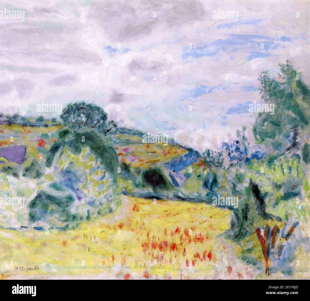 Pierre Bonnard Landscape 2 Stock Photo - Alamy
