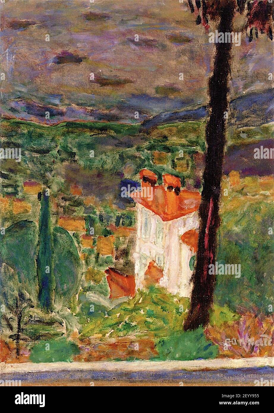 Pierre Bonnard Landscape of the Midi Stock Photo - Alamy