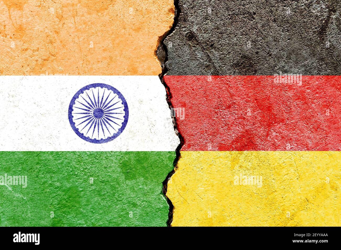 Germany india flag hi-res stock photography and images - Alamy