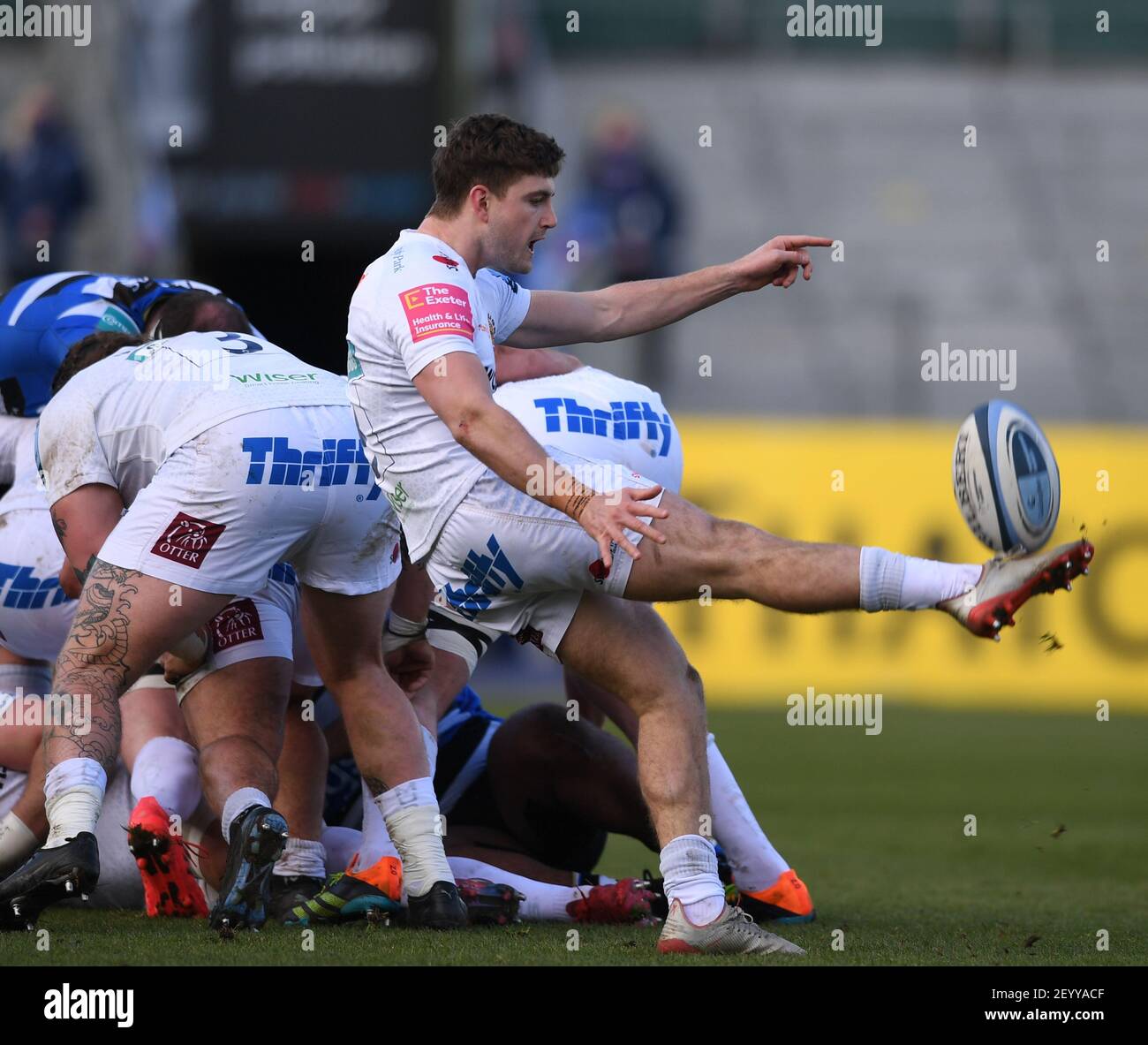 Jack maunder of exeter chiefs hi-res stock photography and images - Alamy