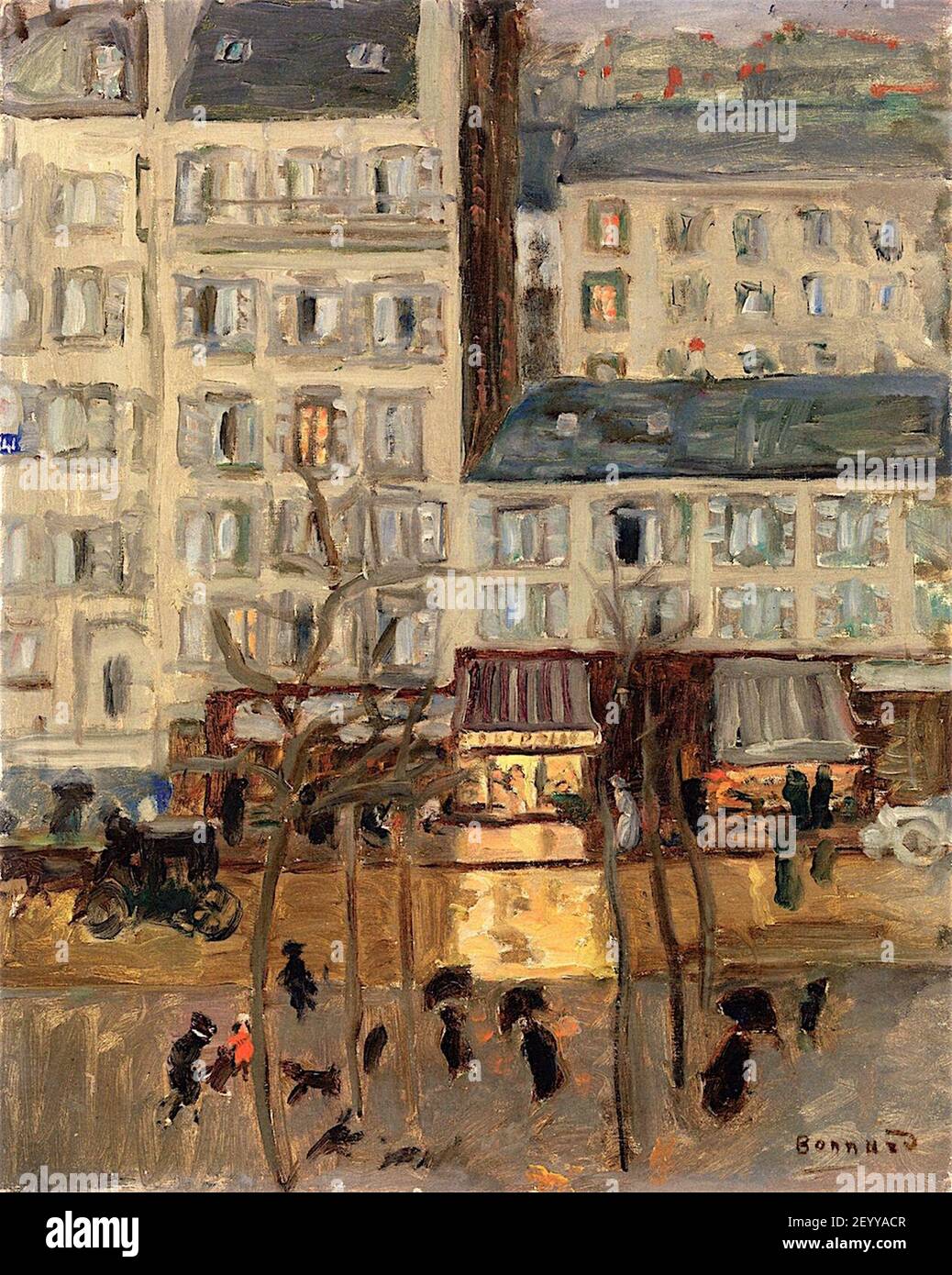 Pierre Bonnard Parisian Landscape Stock Photo - Alamy