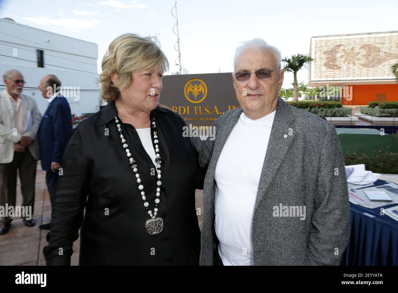 Lin Arison and Frank Gehry, Architect - 3 October 2012 - Miami, Florida ...