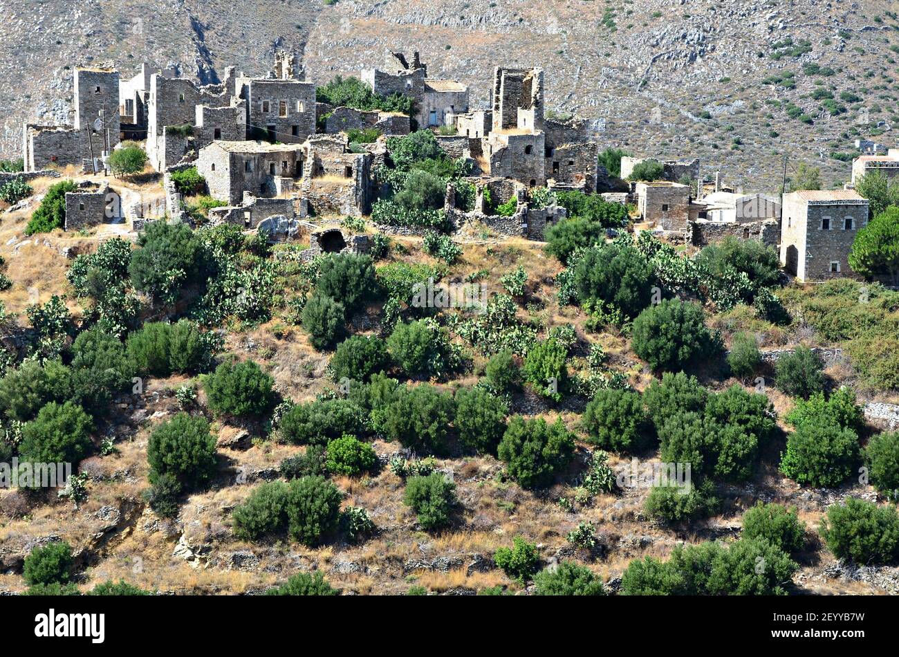 Tower houses in mani peninsula hi-res stock photography and images - Alamy
