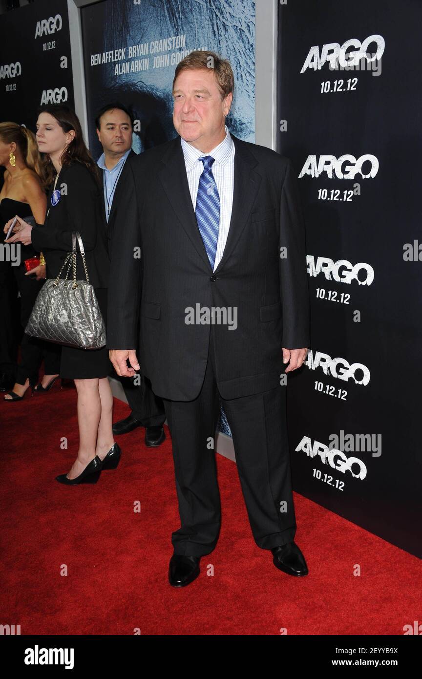 John Goodman. 4 October 2012, Beverly Hills, California. 'Argo' Los ...