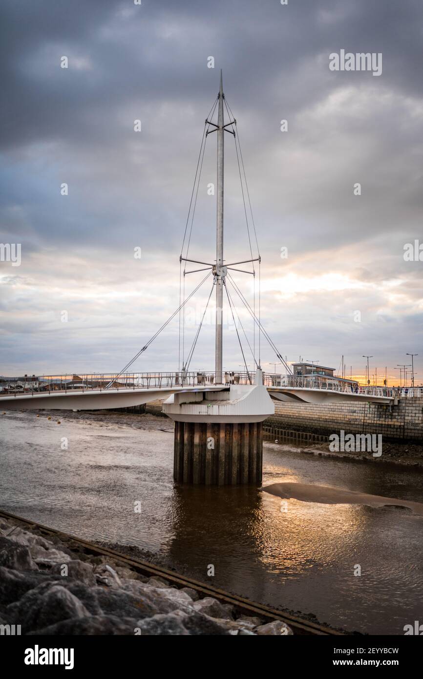 Rhyl bridge hi-res stock photography and images - Alamy