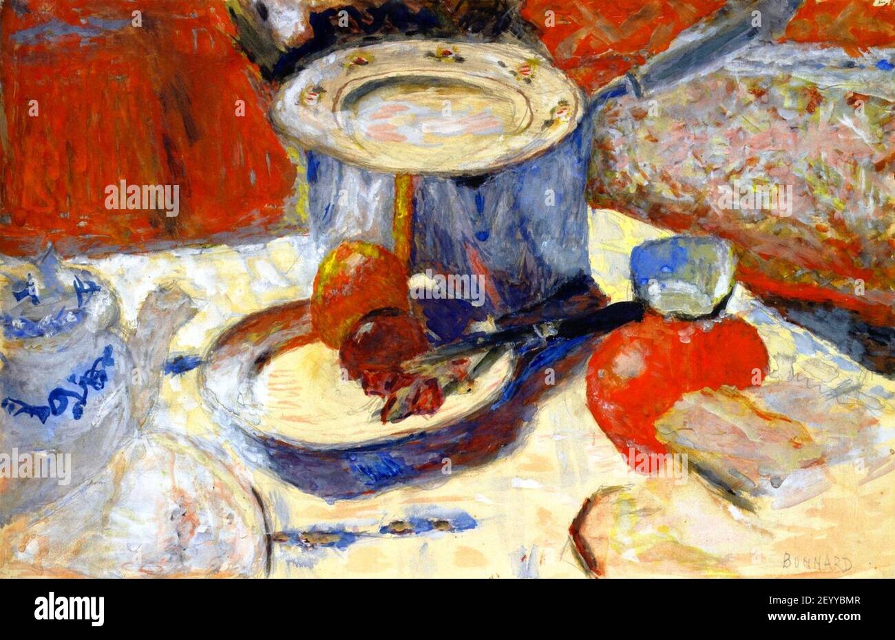 Pierre Bonnard Still Life with a Saucepan Stock Photo - Alamy