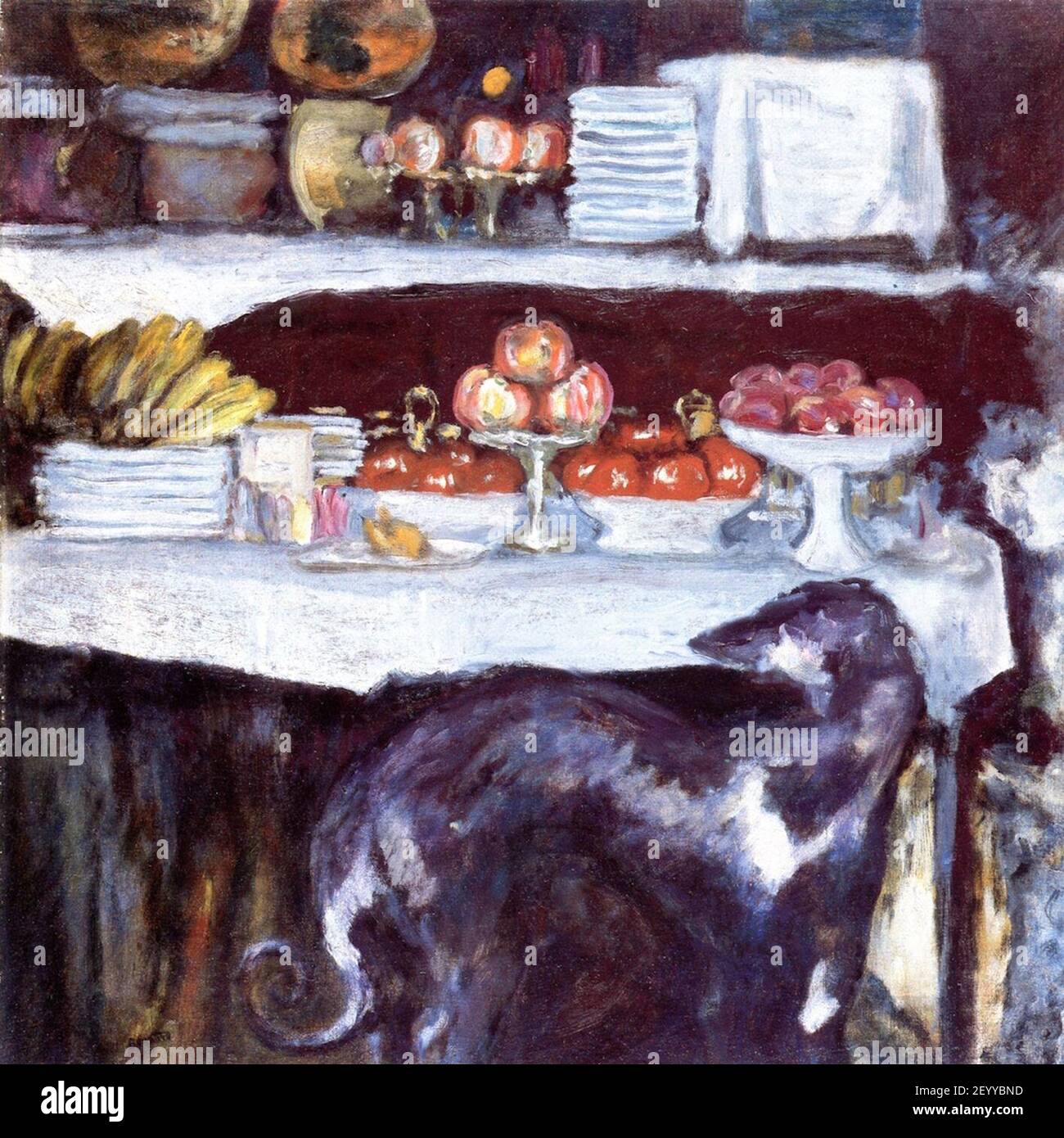 Pierre Bonnard Still Life with Greyhound Stock Photo - Alamy