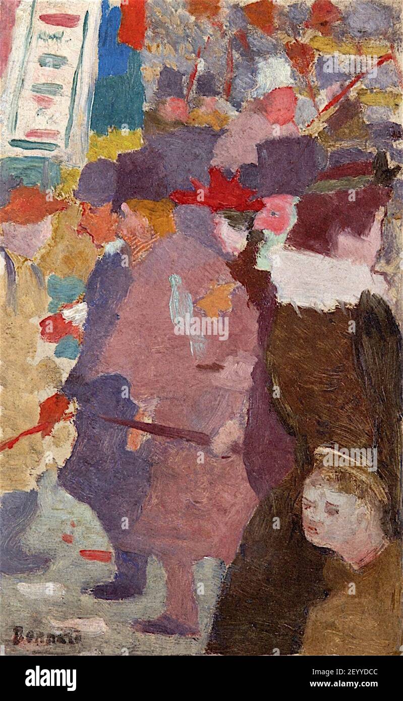 Pierre Bonnard The Street Stock Photo - Alamy