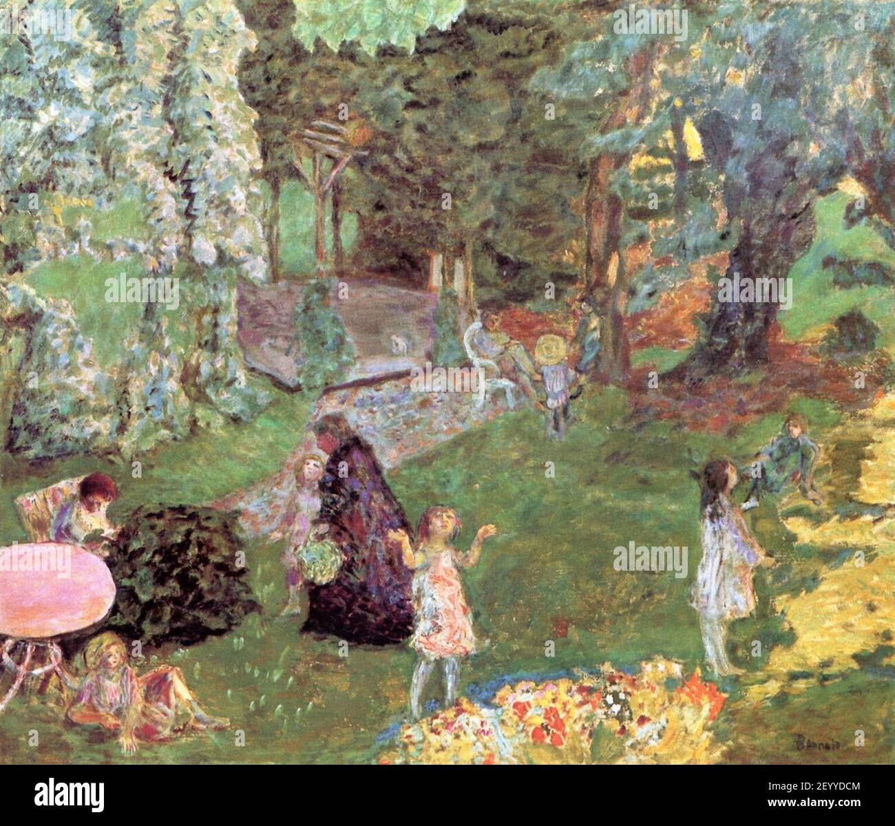Pierre Bonnard The Terrasse Family Stock Photo - Alamy
