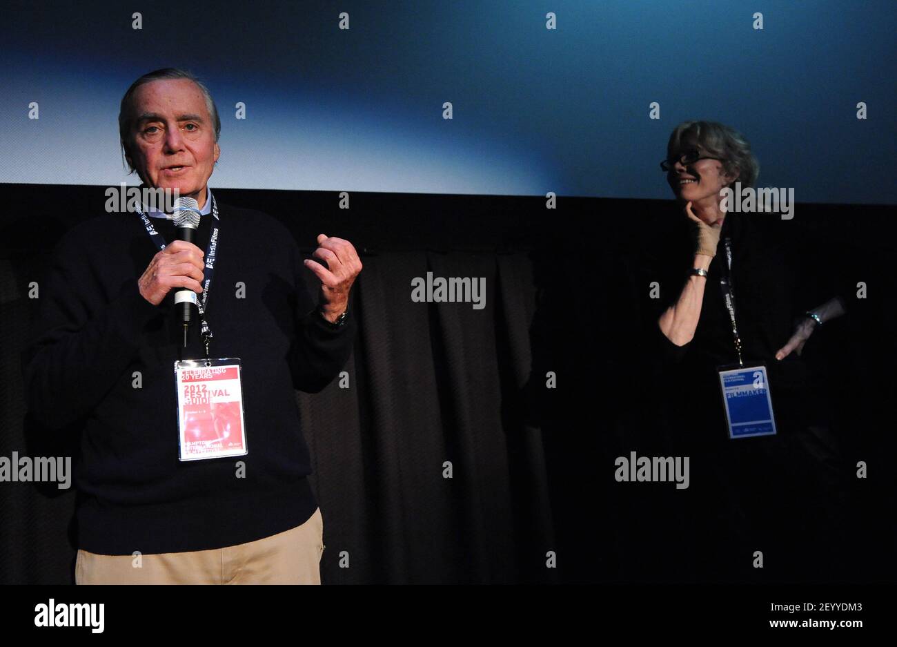 7 October 2012 - East Hampton, NY - Co-directors Edgar Howard and Sandy ...