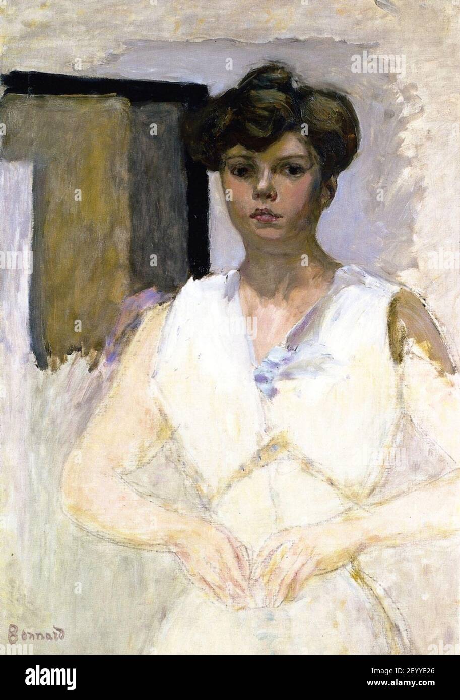 Pierre Bonnard Woman Dressing Stock Photo - Alamy