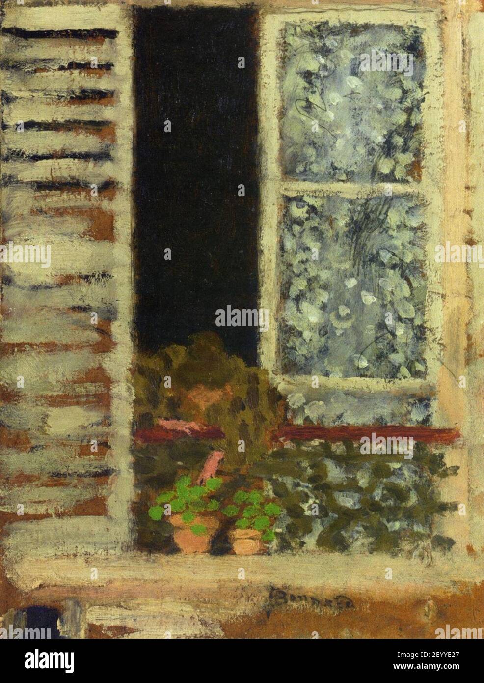 Pierre bonnard window hi-res stock photography and images - Alamy