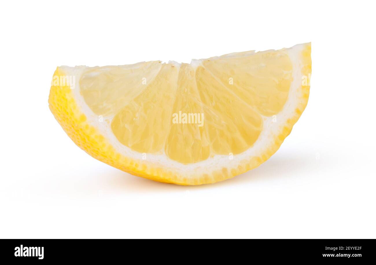 Lemon cross section fruit Cut Out Stock Images & Pictures - Alamy
