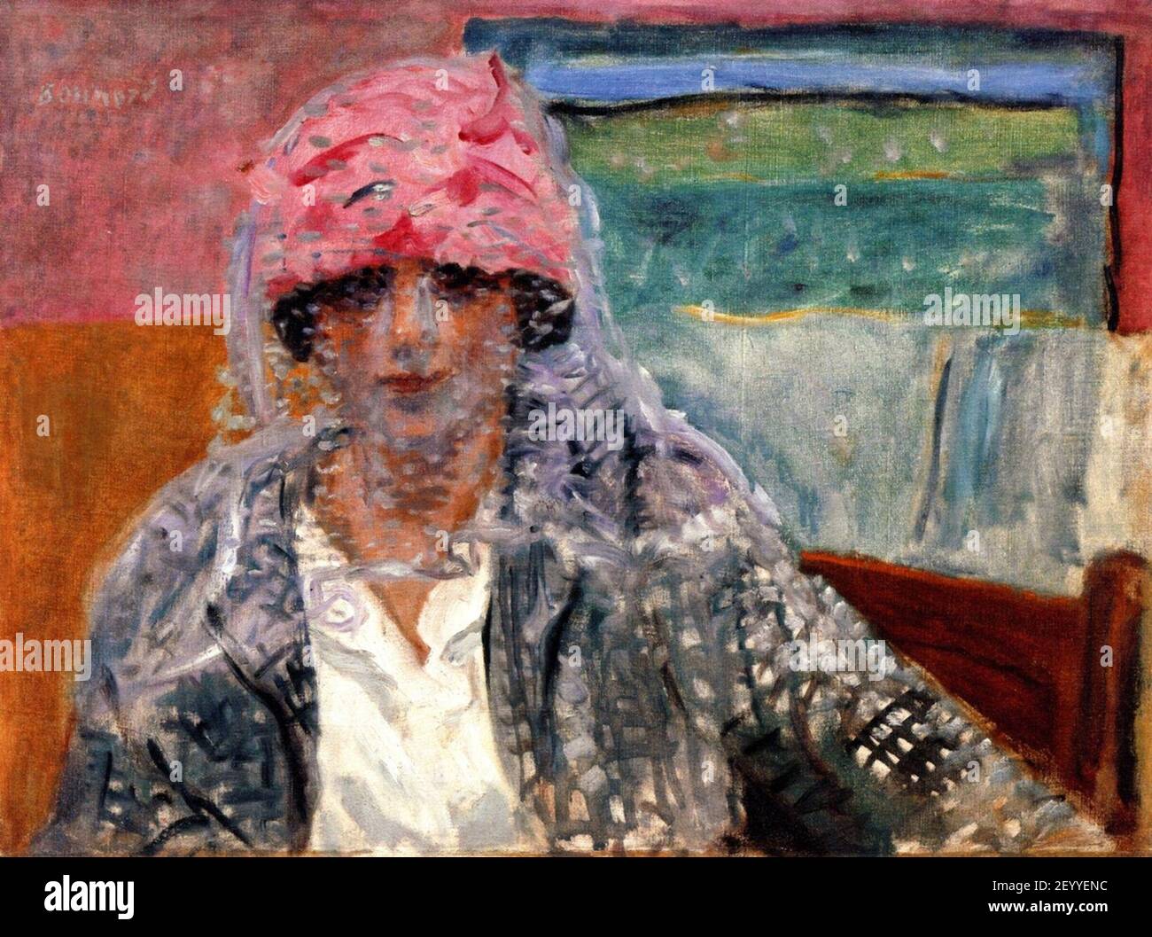 Pierre Bonnard Woman in a Veil Stock Photo - Alamy