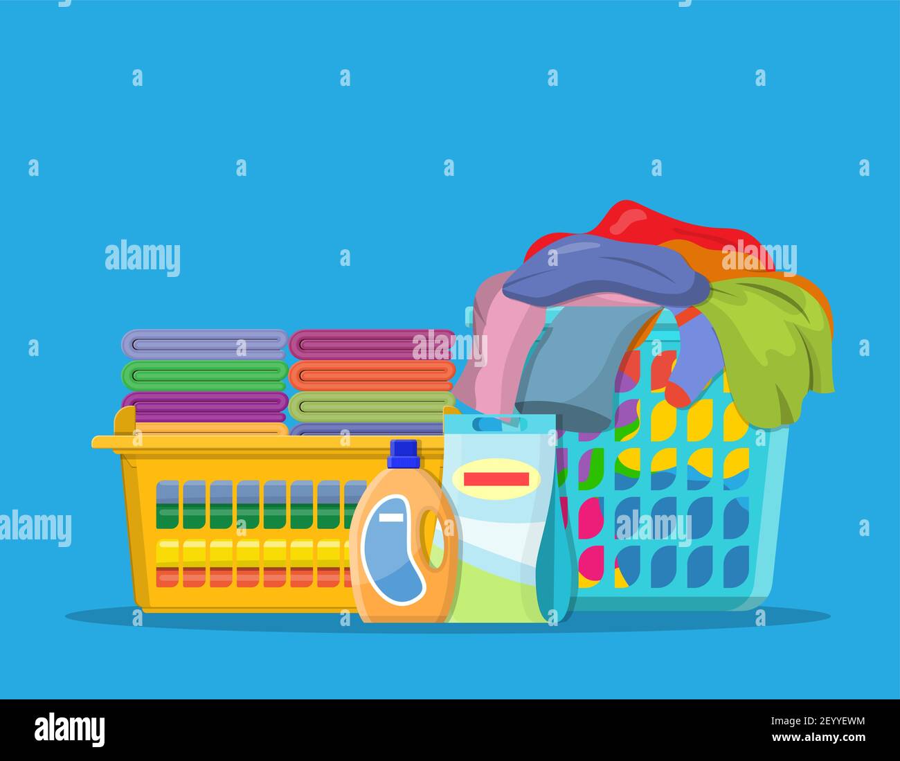 Hand baskets Stock Vector Images - Alamy