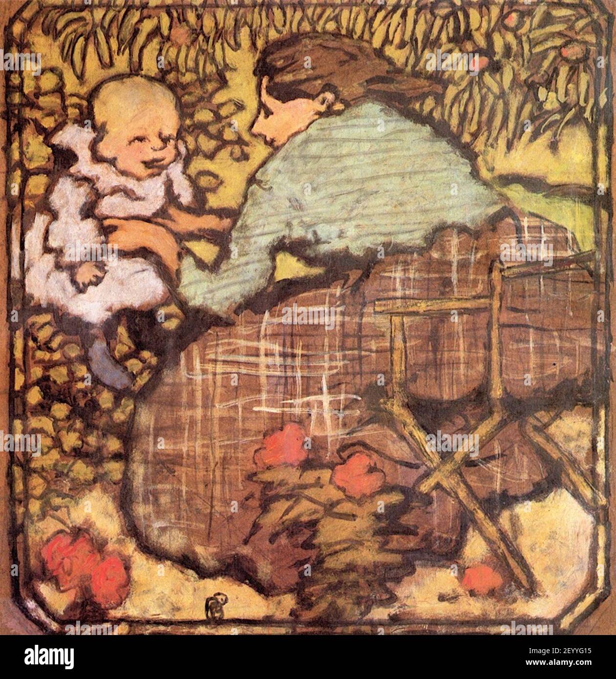 Pierre Bonnard Woman with Nipper Stock Photo - Alamy