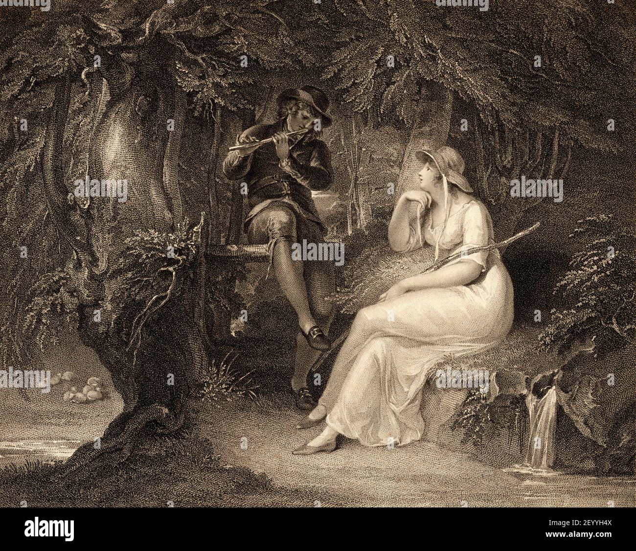 Hamilton William - The Shepherd's Flute, The Virgin's Lay ( 1798 Stock ...