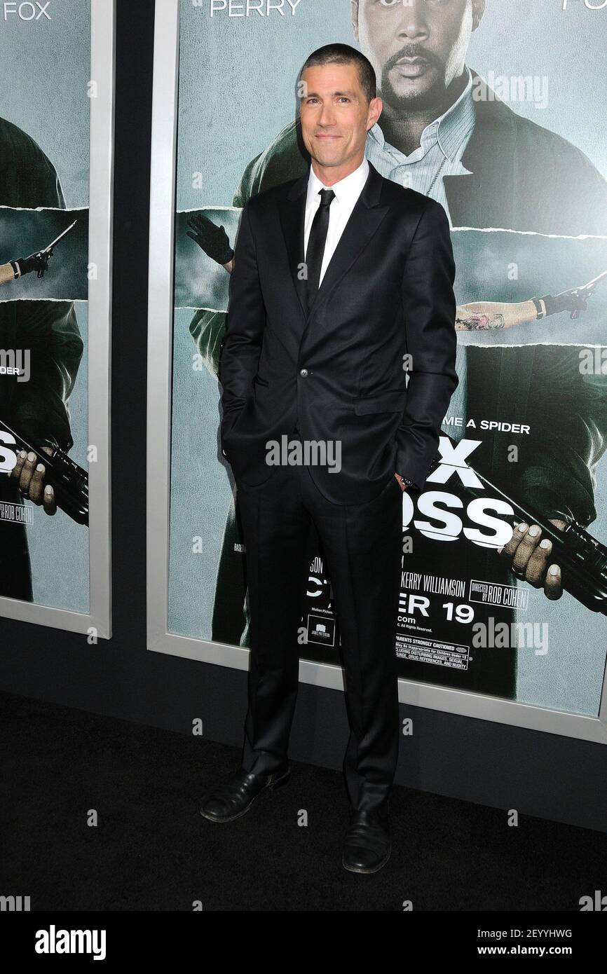 15 October 2012 - Hollywood, California - Matthew Fox. "Alex Cross" Los ...
