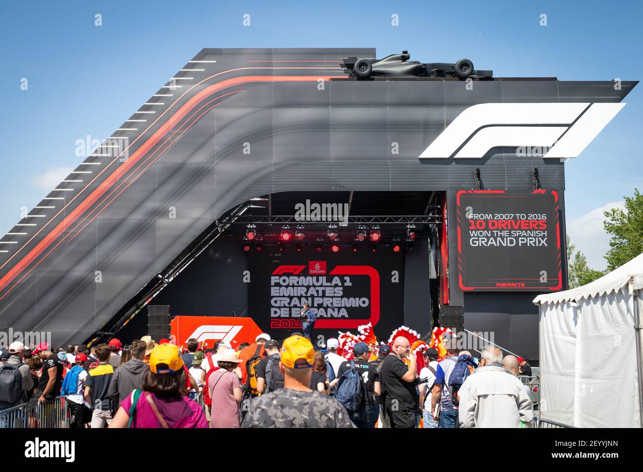 Formula 1 fan zone hi-res stock photography and images - Alamy