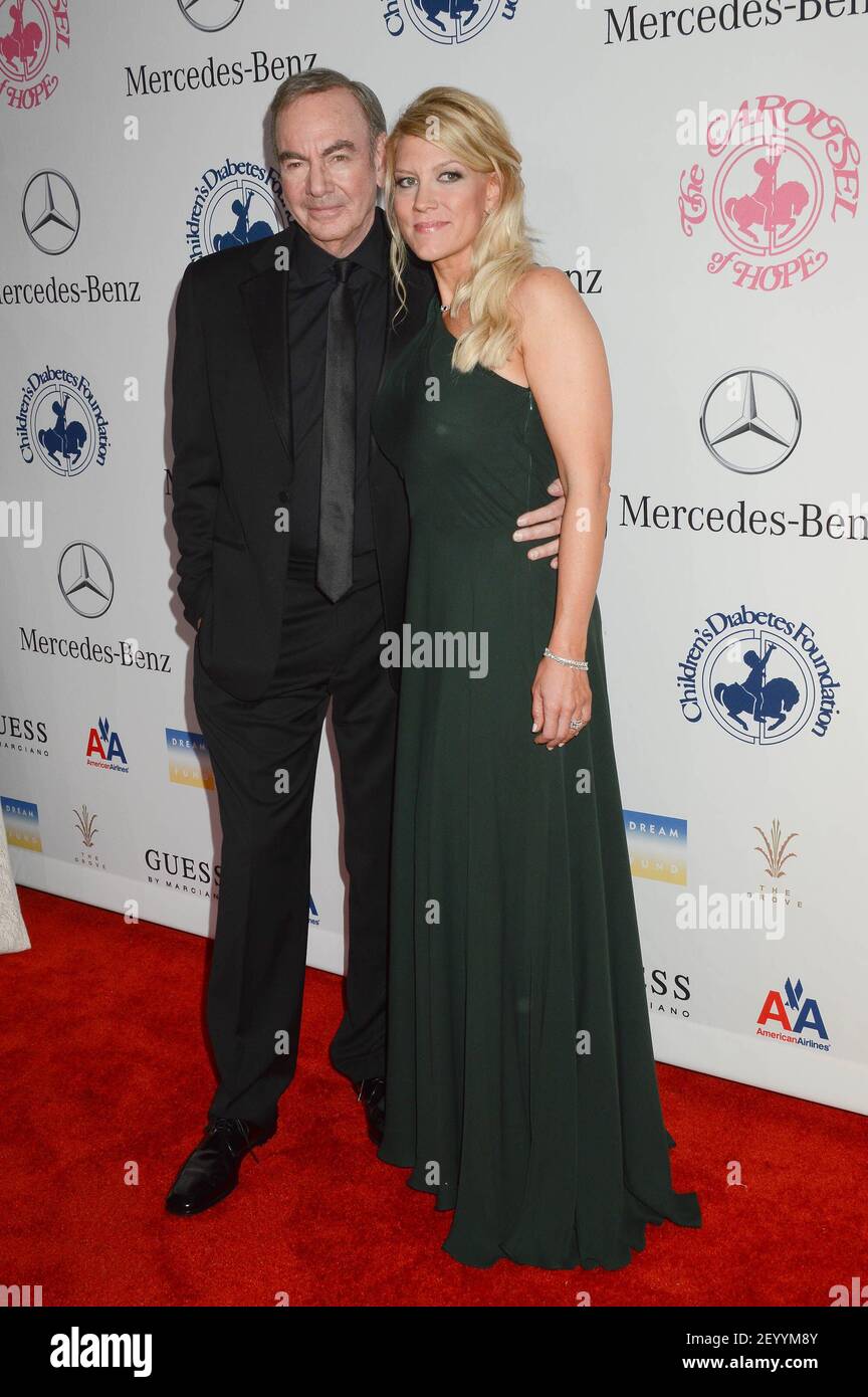 Katie McNeil and Neil Diamond. 20 October 2012, Beverly Hills ...