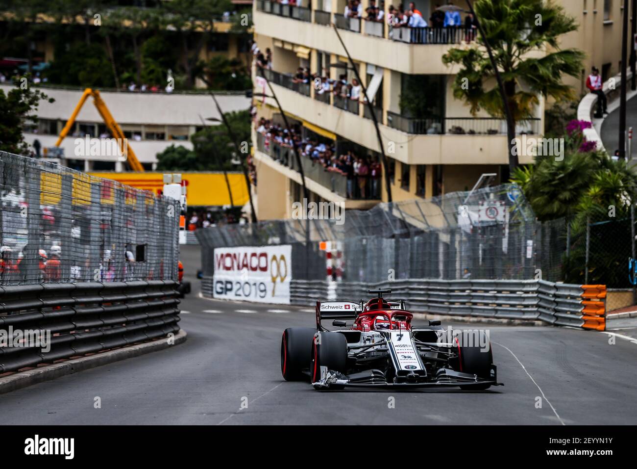 07 RAIKKONEN Kimi (fin), Alfa Romeo Racing C38, action during the 2019 ...