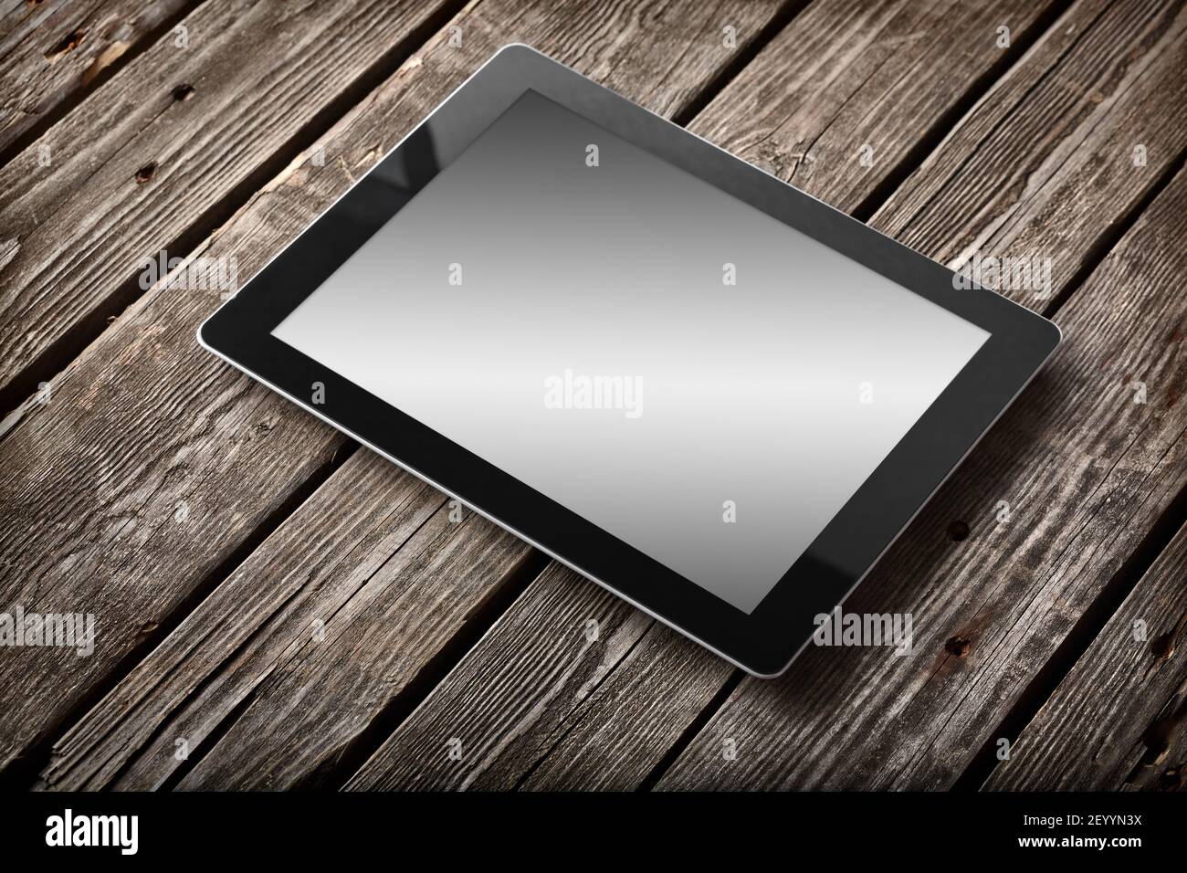 Digital tablet computer with isolated screen Stock Photo - Alamy