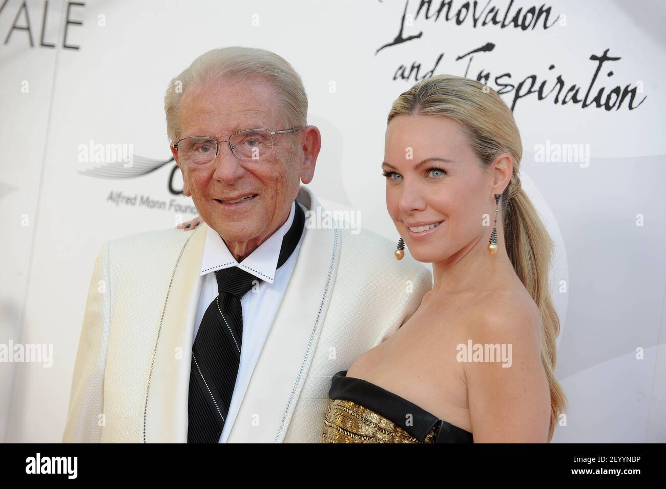 Alfred Mann and Cassandra Mann. 21 October 2012, Santa Monica ...