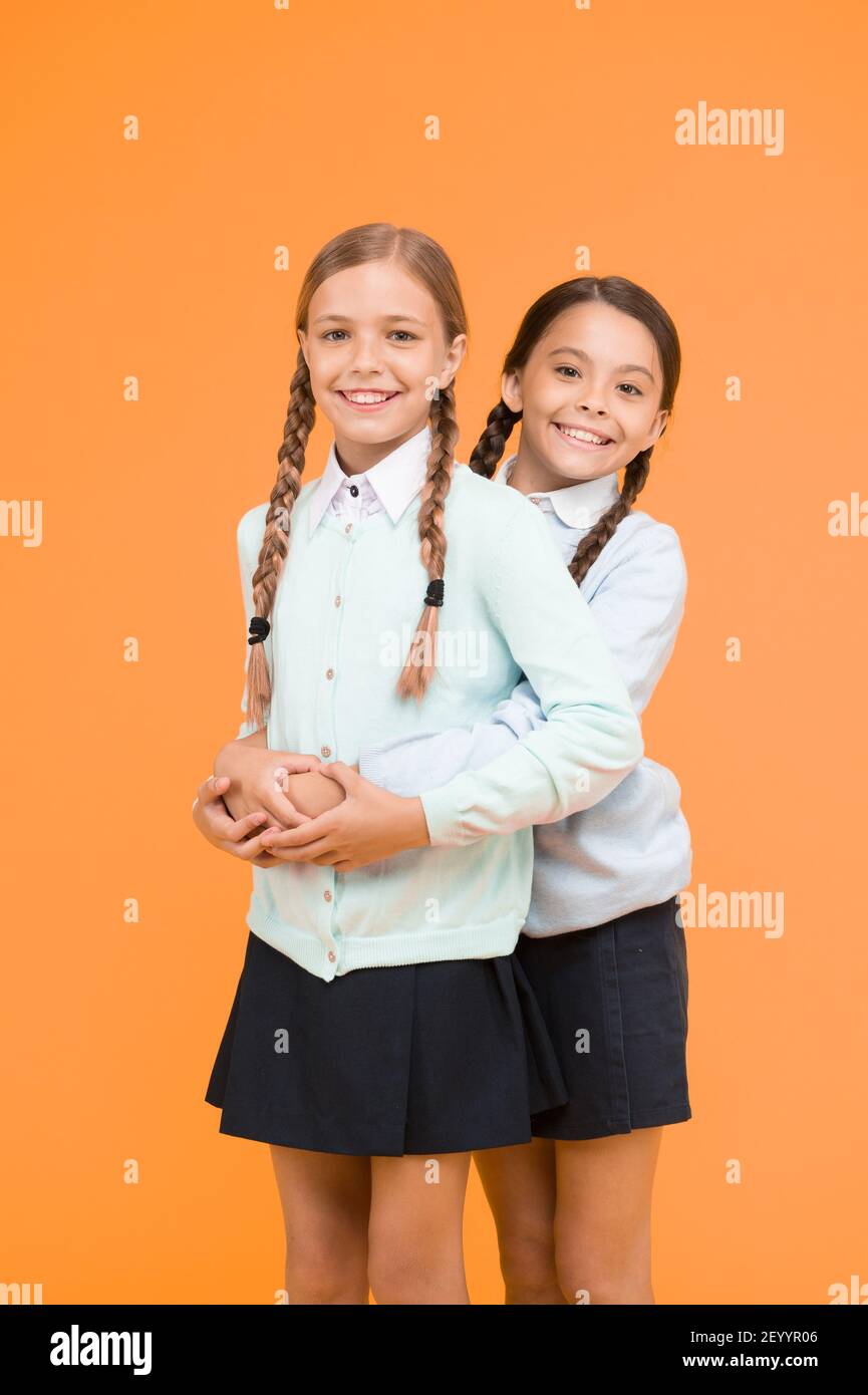 My dear friend. First school day. Sisterhood and friendship. School ...
