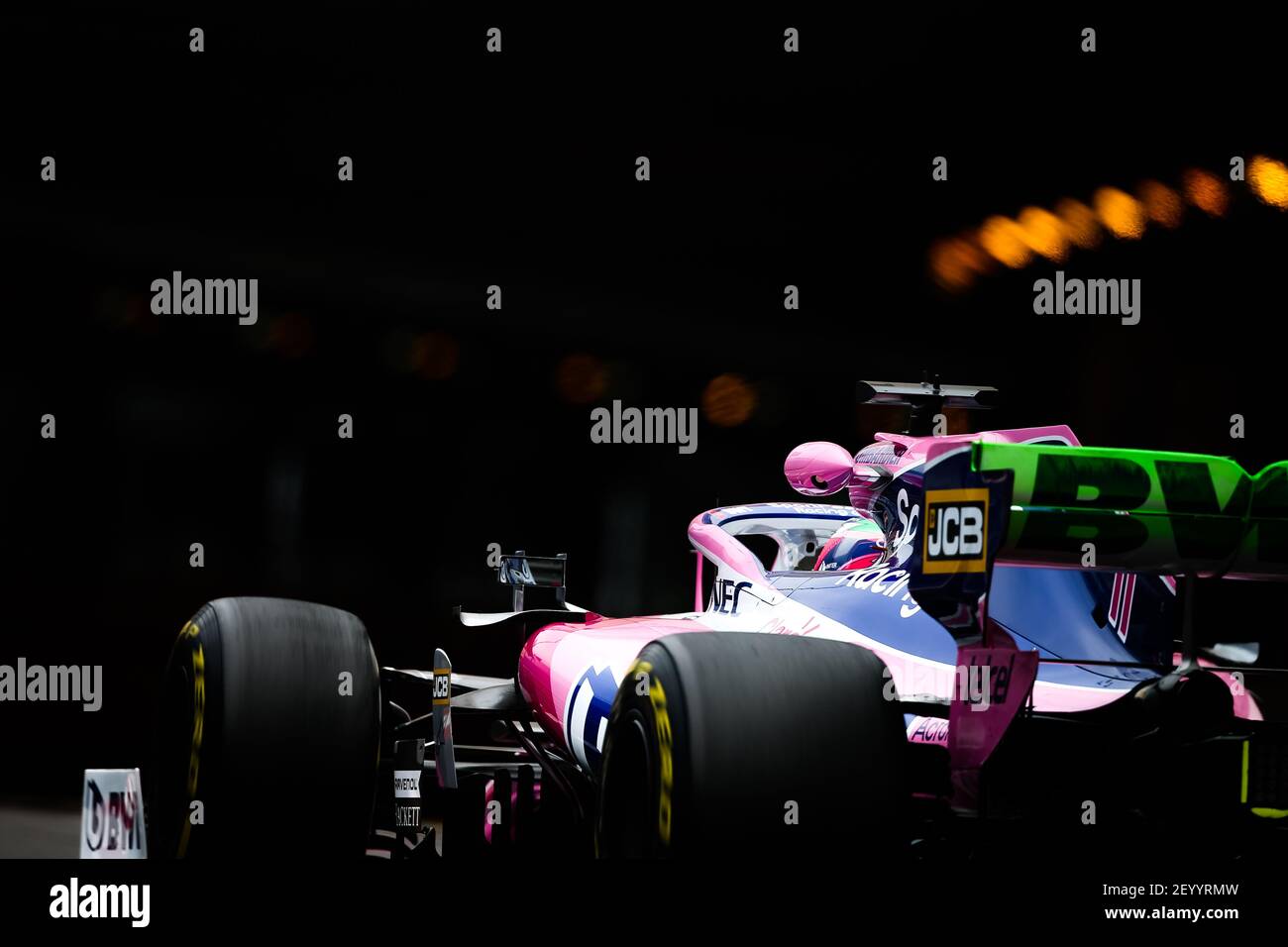 11 PEREZ Sergio (mex), SportPesa Racing Point F1 RP19, action during ...