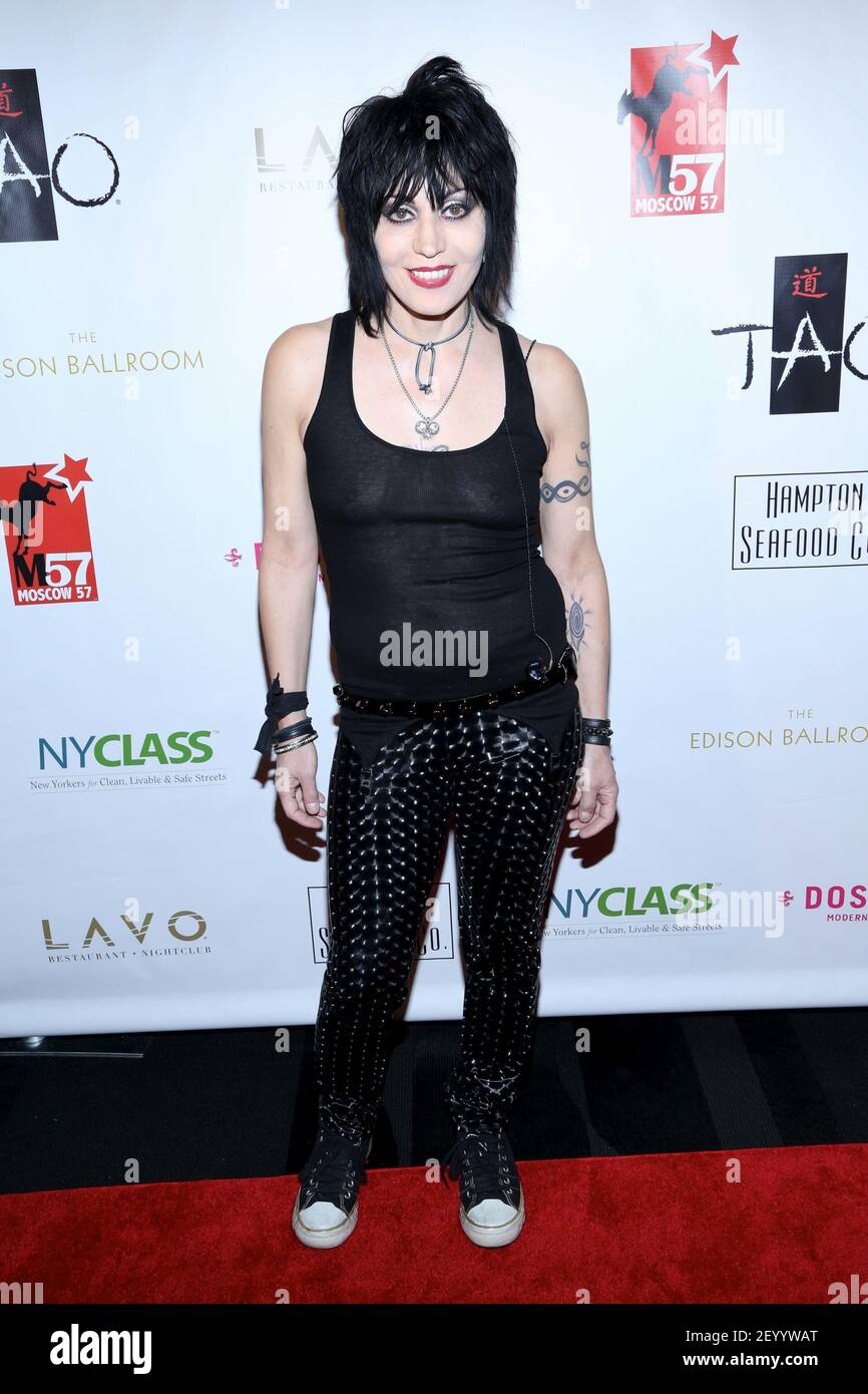 Oct 23 2012 - New York NY- Joan Jett attends A Night Of New York Class ...