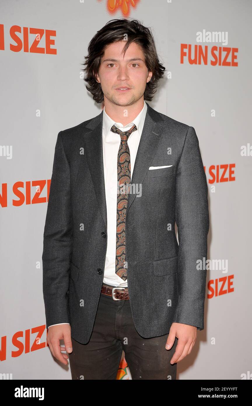 Thomas McDonell. 25 October 2012, Hollywood, California. 'Fun Size' Los ...