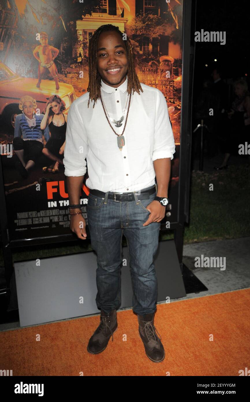 Leon Thomas. 25 October 2012, Hollywood, California. 'Fun Size' Los ...
