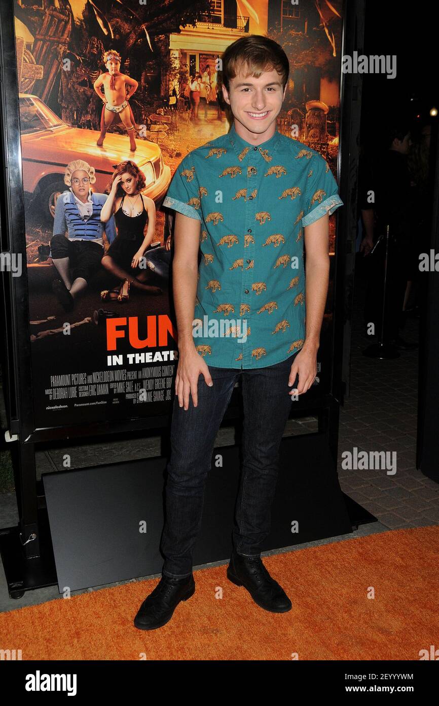 25 October 2012 - Los Angeles, California - Lucas Cruikshank. "Fun Size ...