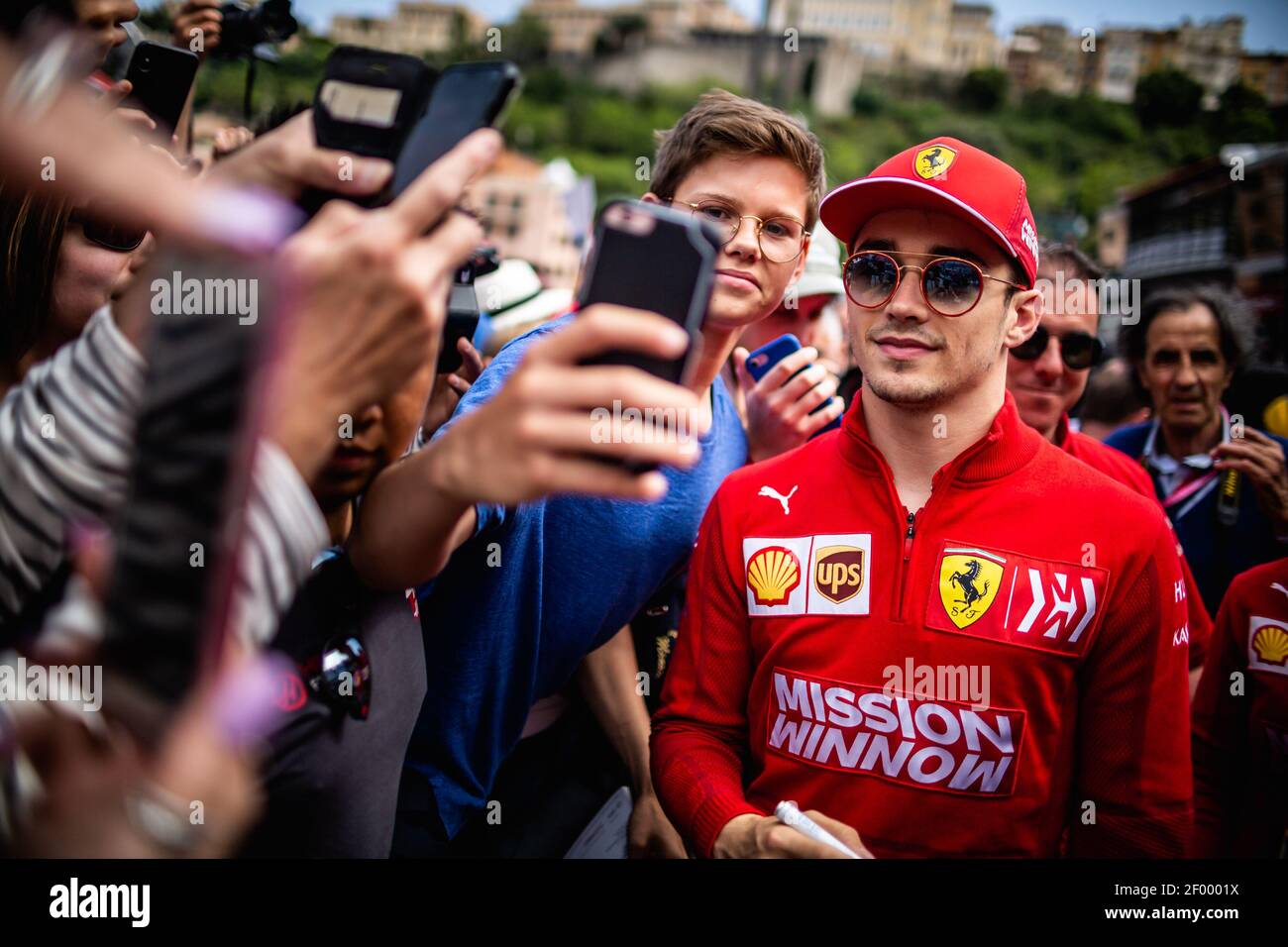 LECLERC Charles (mco), Scuderia Ferrari SF90, portrait during the 2019 ...