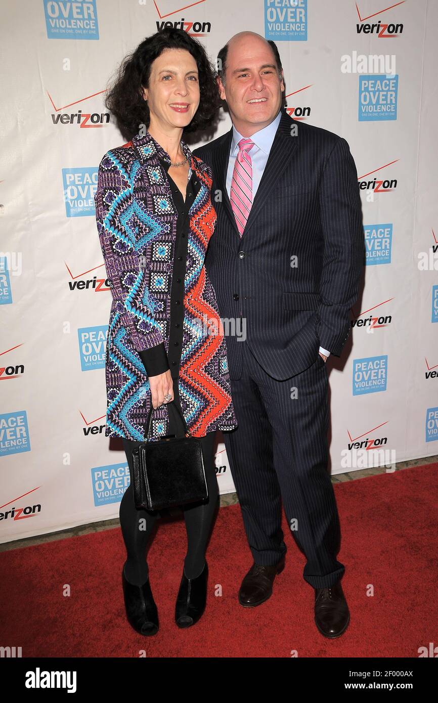 Linda Brettler And Matthew Weiner 26 October 2012 Beverly Hills
