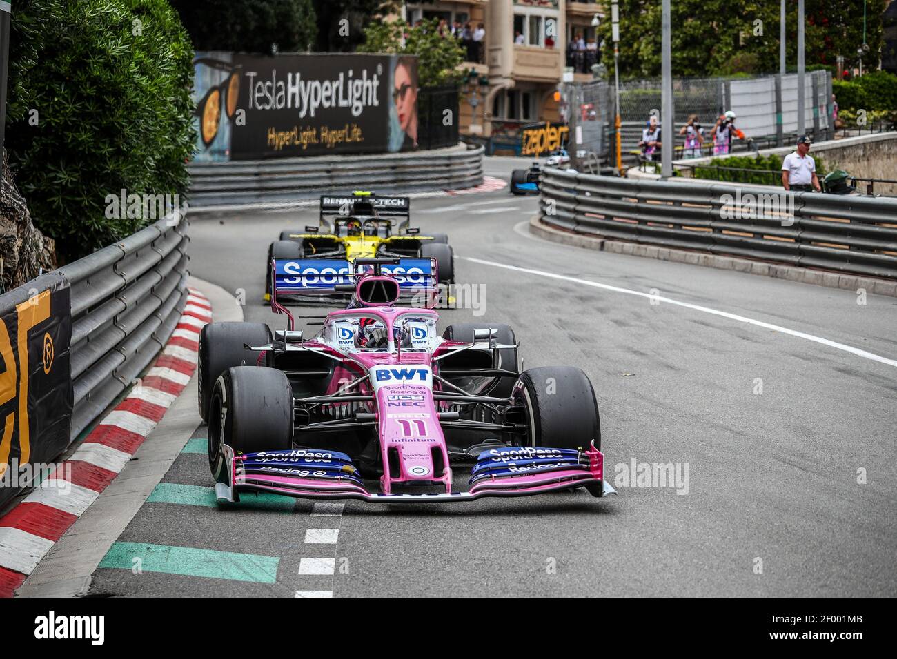 11 PEREZ Sergio (mex), SportPesa Racing Point F1 RP19, action during ...