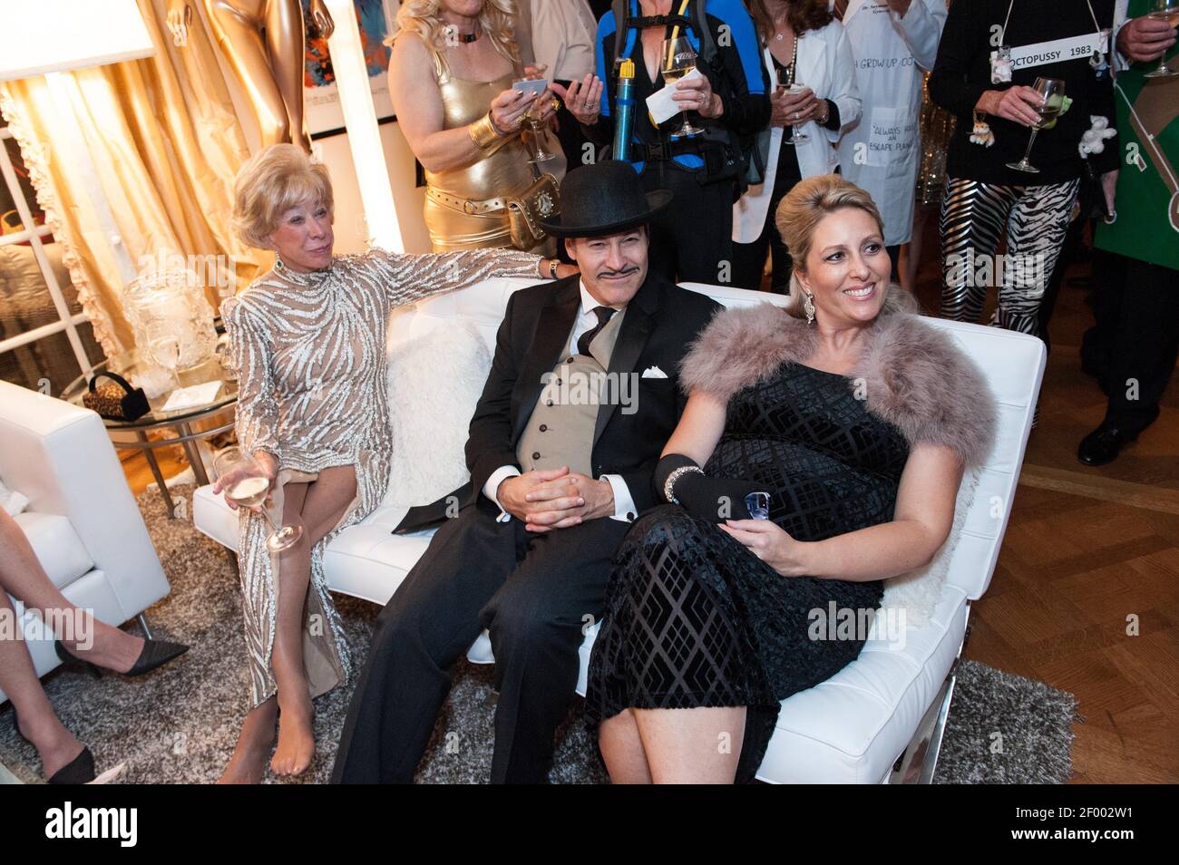 Maria Pitcairn, Alvin Ziegler, Ginny Ziegler - 27 October 2012 - San ...