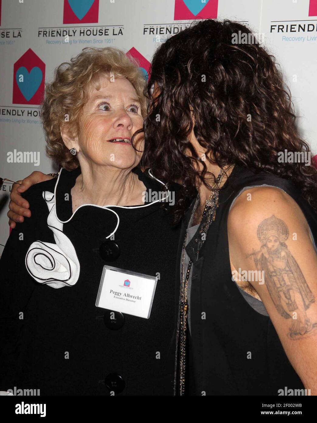 27 October 2012 - Beverly Hills, California - Russell Brand, Peggy ...