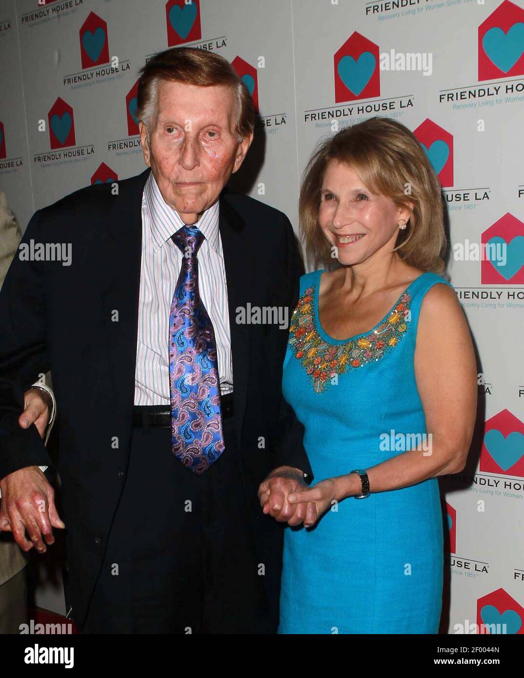 27 October 2012 - Beverly Hills, California - Sumner Redstone, Shari ...