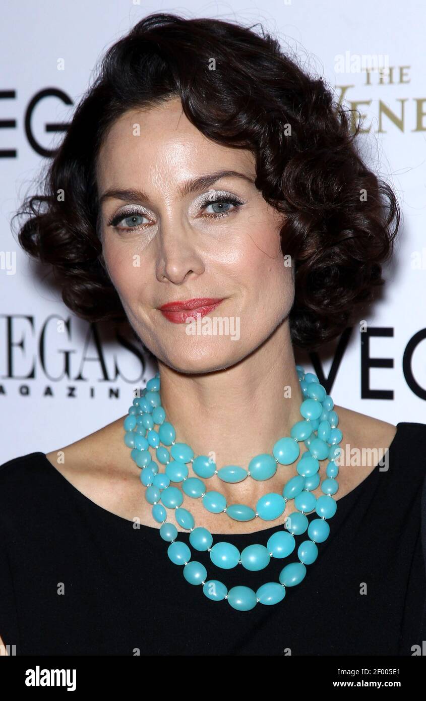 30 October 2012 - Las Vegas, Nevada - Carrie-Anne Moss. Vegas Magazine ...