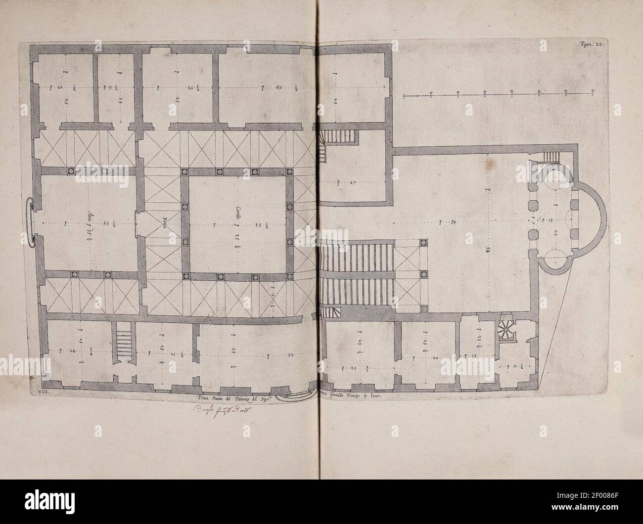 Pierre Paul Rubens - Palazzi di Genova, vol. II - Figura 22 Stock Photo ...