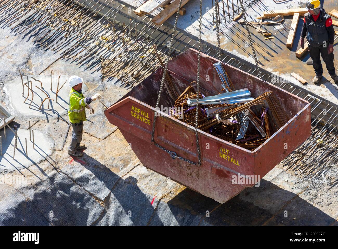 Construction waste container hi-res stock photography and images - Alamy