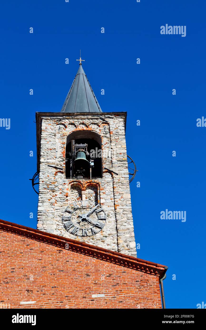 Antique building clock tower Stock Photo - Alamy