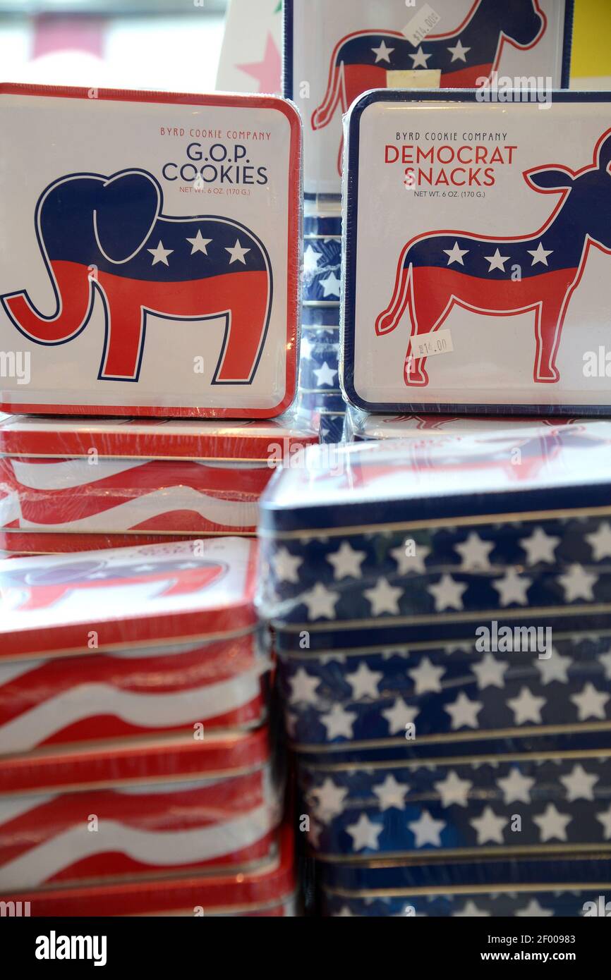 05 NOVEMBER 2012 - New York - Election campaign novelty candy and ...