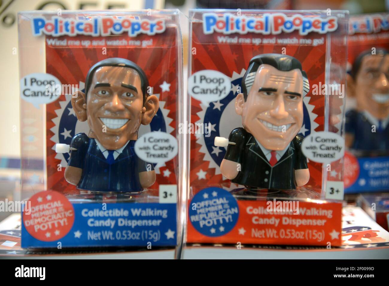 05 NOVEMBER 2012 - New York - Election campaign novelty candy and ...