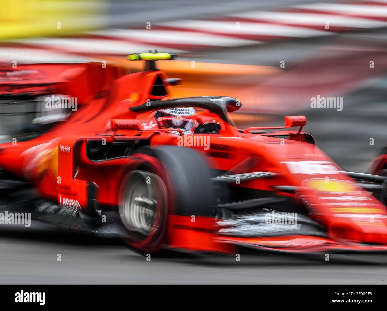 16 LECLERC Charles (mco), Scuderia Ferrari SF90, action during the 2019 ...