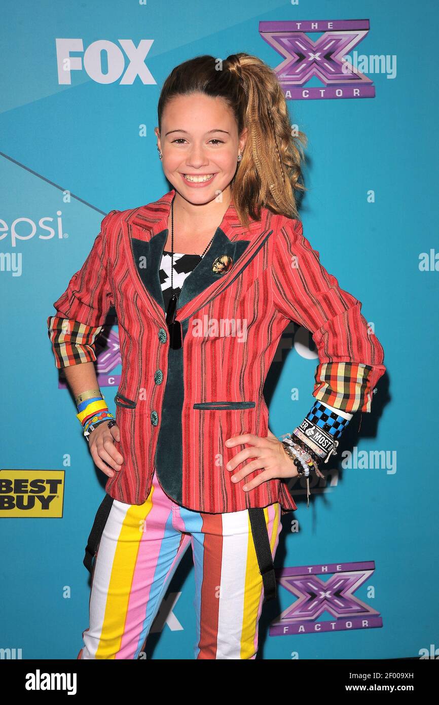 Beatrice Miller. 5 November 2012, Los Angeles, California. FOX's 'The X ...