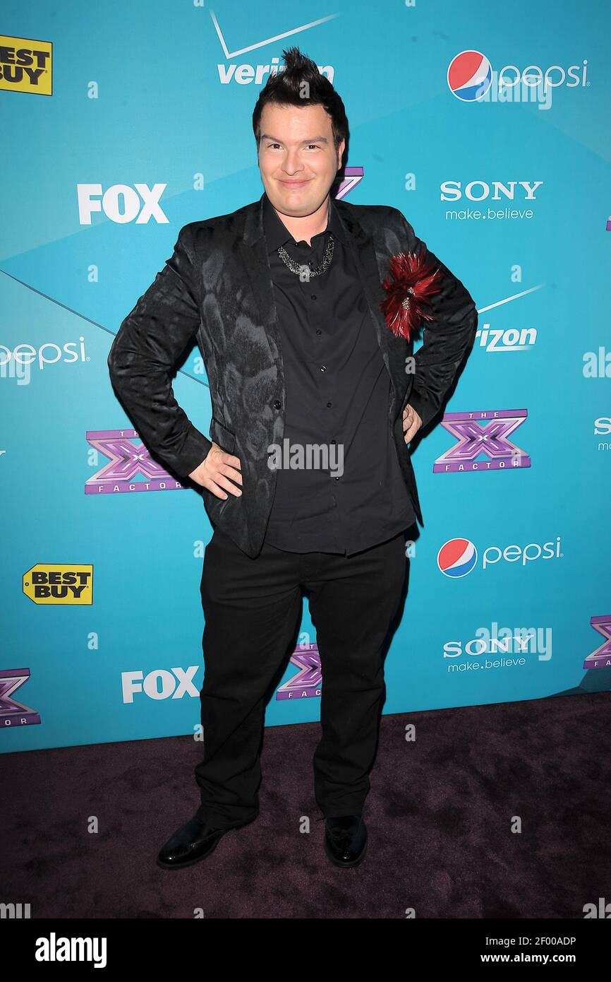 Jason Brock. 5 November 2012, Los Angeles, California. FOX's 'The X ...