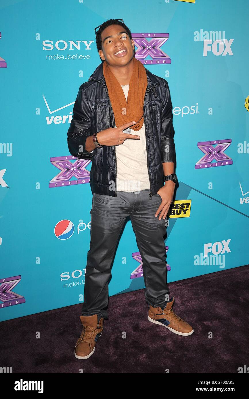 Arin Ray. 5 November 2012, Los Angeles, California. FOX's 'The X Factor ...